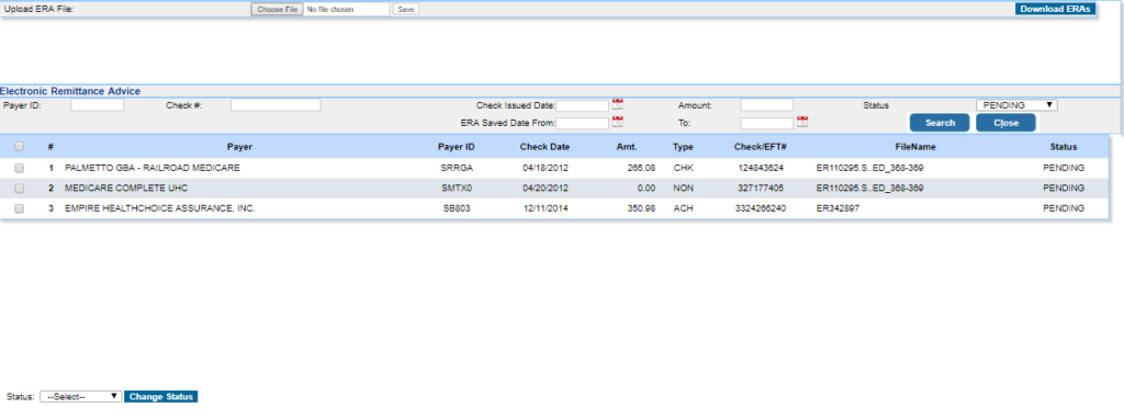 era-posting-screen – PracticeSuite – Help