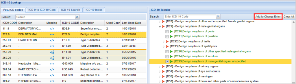 ICD-10 Lookup – PracticeSuite – Help