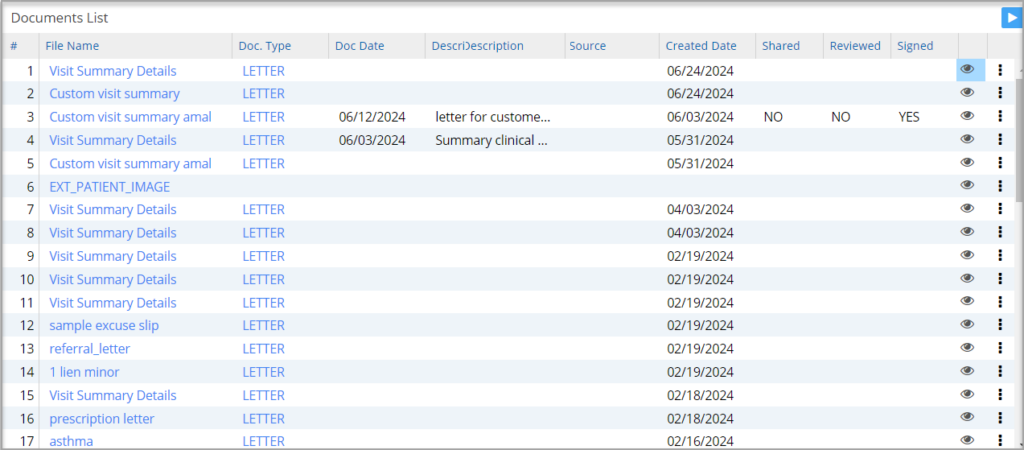 Document Manager | PracticeSuite - Help