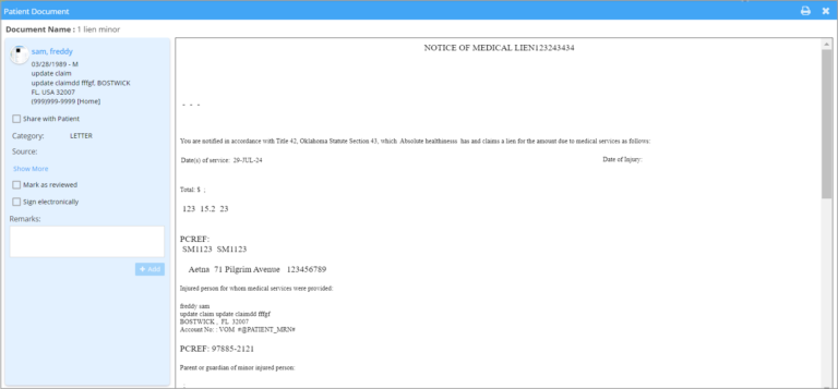 DocumentViewAug24 – PracticeSuite – Help