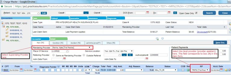 How do I – bill the claim for the Supervis. Provider when the Provider’s Asst. has rendered the ...