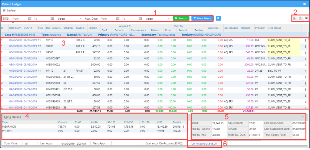 LedgerNew1.1 | PracticeSuite - Help