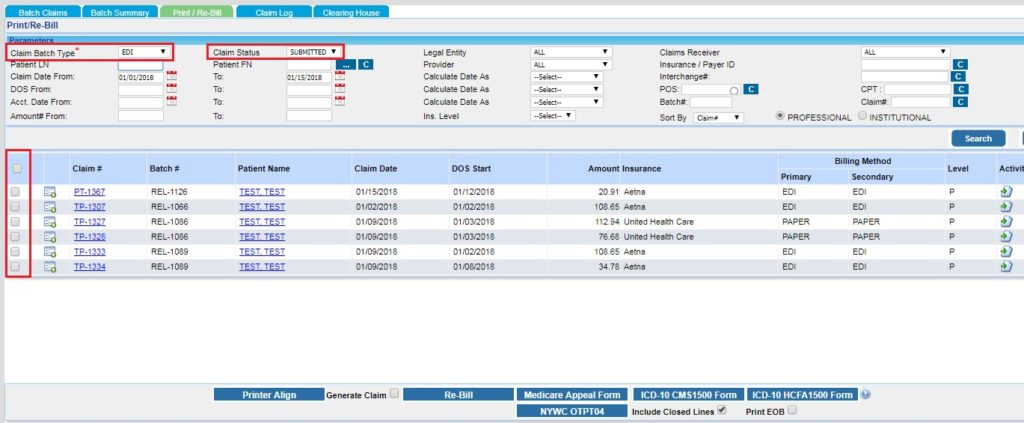 Re-print-a-single-electronic-claim-or-multiple-claims-to-paper-1 – PracticeSuite – Help