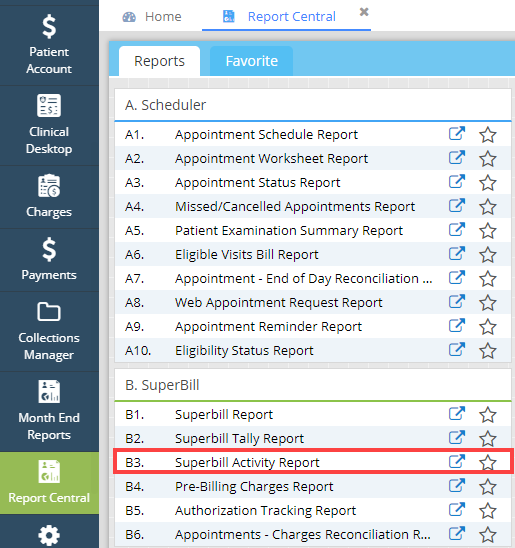 SBFromReportCentral PracticeSuite Help SBFromReportCentral PracticeSuite Help