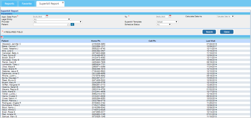 generate-superbill | PracticeSuite - Help