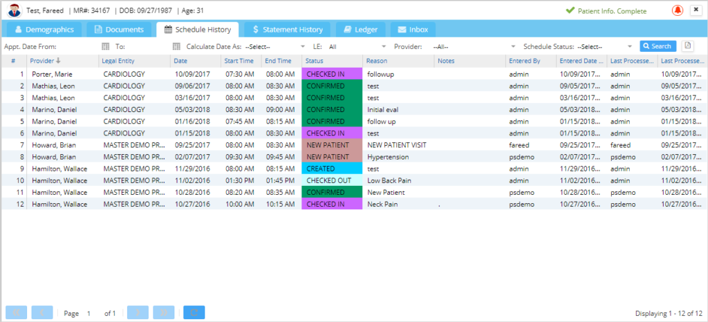 schedule-history02 – PracticeSuite – Help