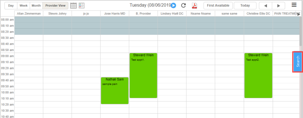 Schedule Appointments on a Holiday – PracticeSuite – Help