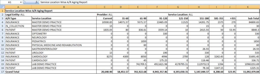 sample-excel – PracticeSuite – Help