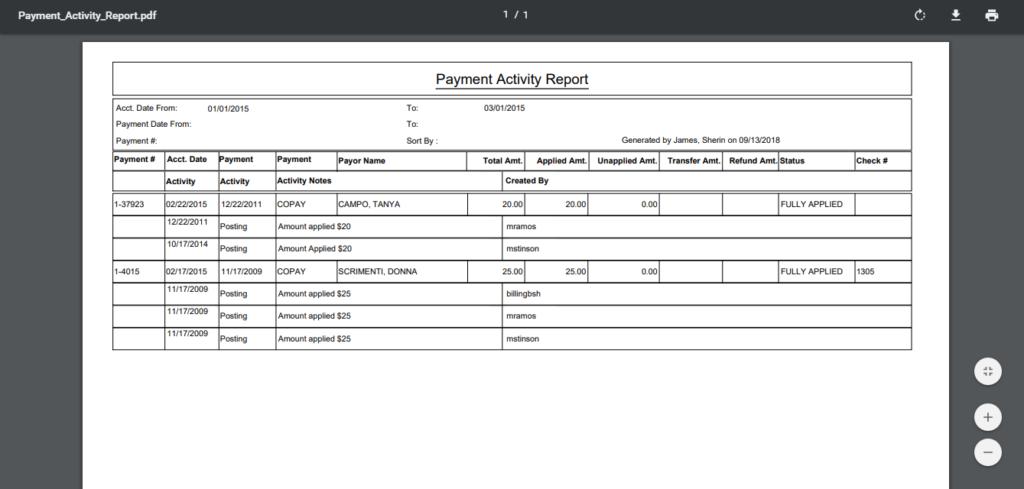 sample-pdf-report – PracticeSuite – Help