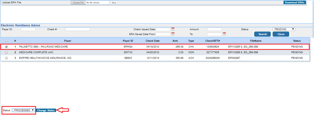 era-posting-screen-change-era-staus-faq – PracticeSuite – Help
