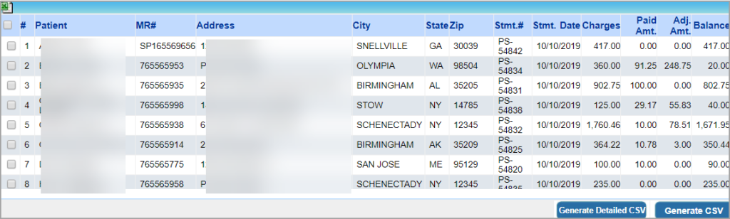 C10. Generate Patients In Collections List | PracticeSuite - Help