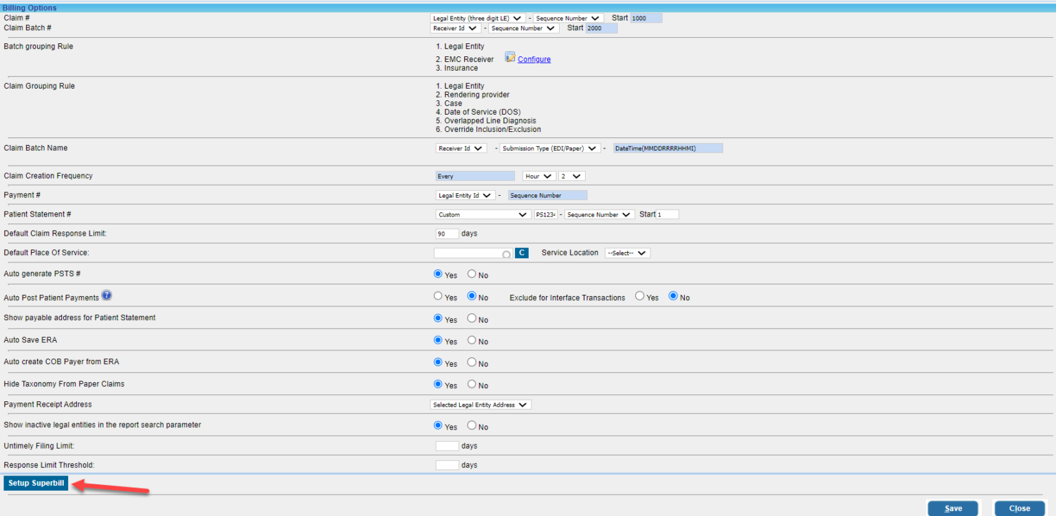 setupSB – PracticeSuite – Help