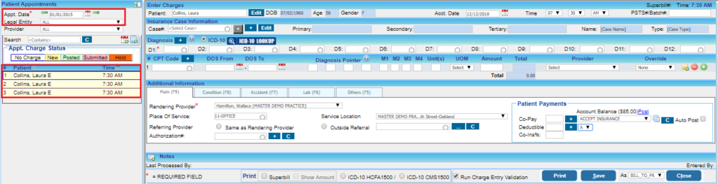 charge-entry-screen-faq | PracticeSuite - Help