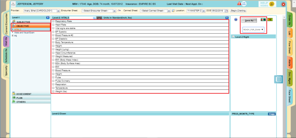 emr-face-sheet-objective-vitals – PracticeSuite – Help
