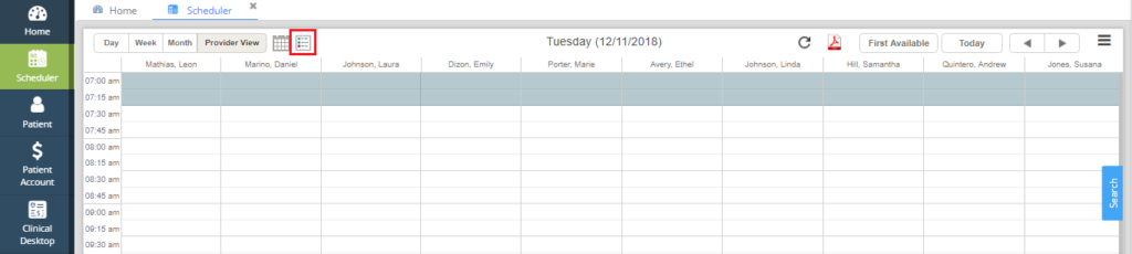 scheduler-legend | PracticeSuite - Help