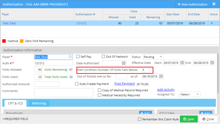 SETALERT | PracticeSuite - Help