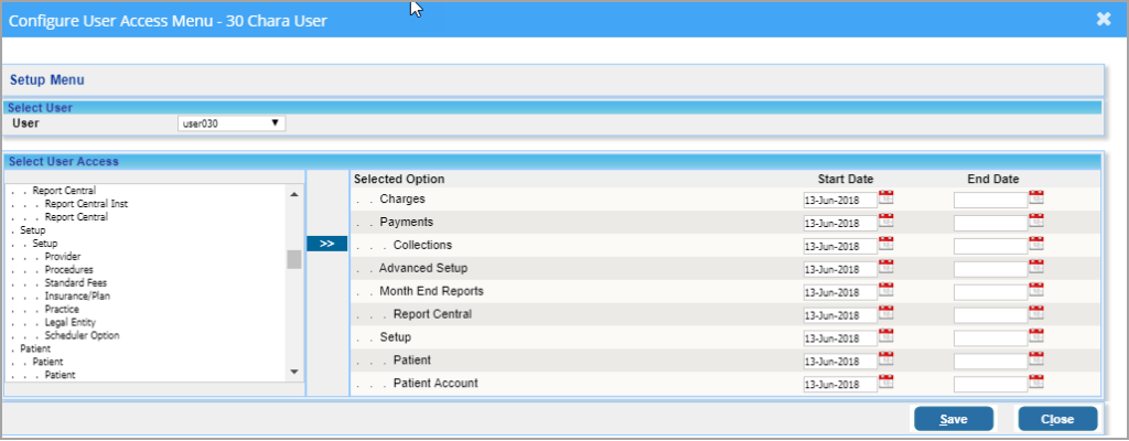 Configure User Access – PracticeSuite – Help