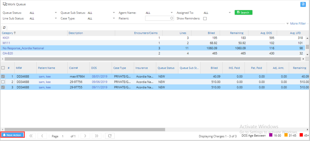 Work Queue | PracticeSuite - Help