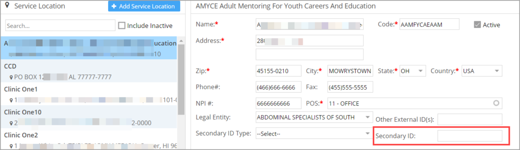 How to Populate CLIA In Claim using Service Location? – PracticeSuite ...