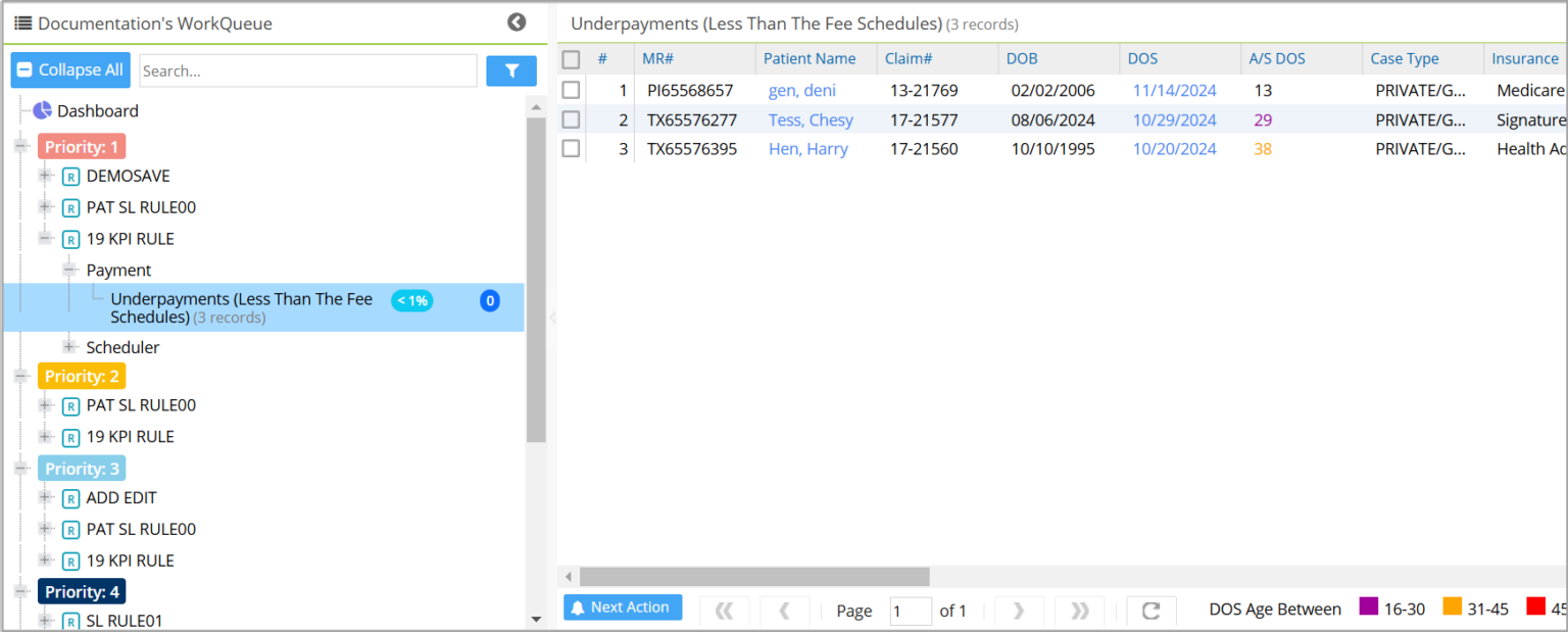 Work Queue – PracticeSuite – Help