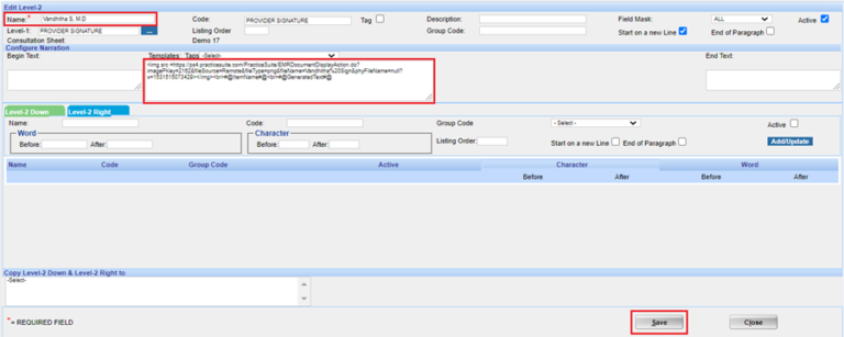Level2SignAdd | PracticeSuite - Help