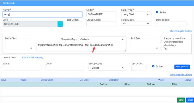 How to Insert Provider Signature to Encounter Sheets – PracticeSuite – Help