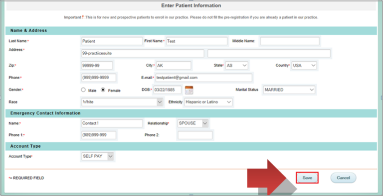 Kiosk | PracticeSuite - Help