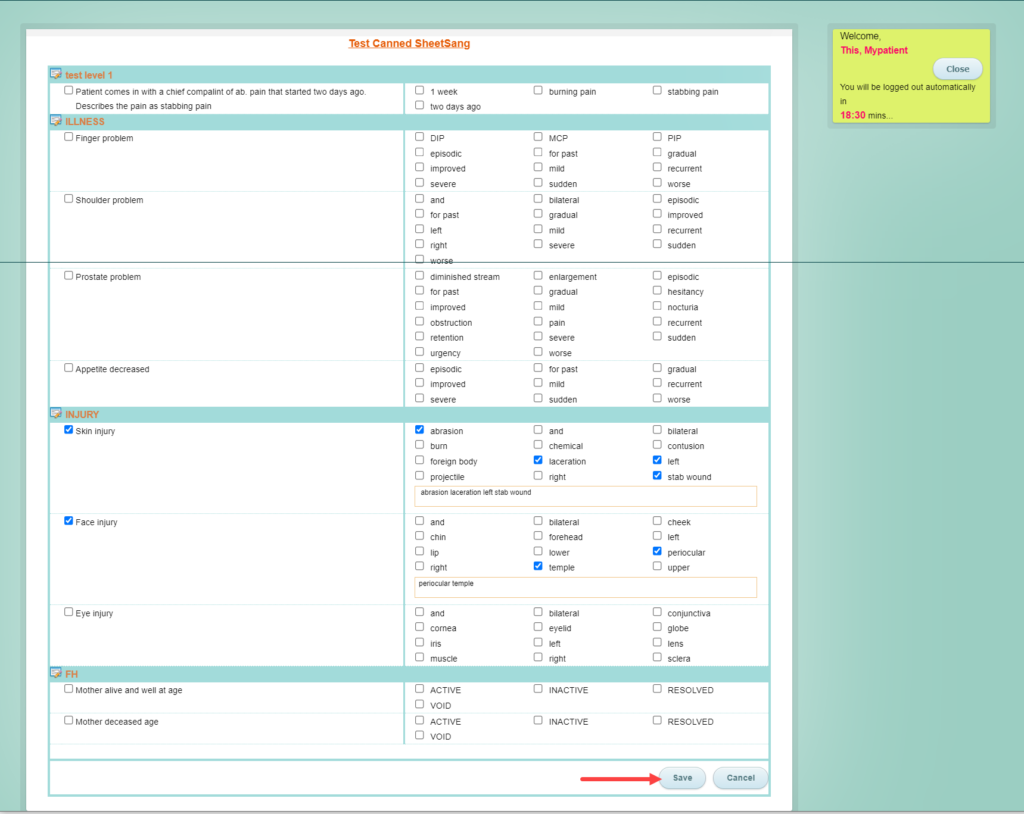 Kiosk Forms | PracticeSuite - Help