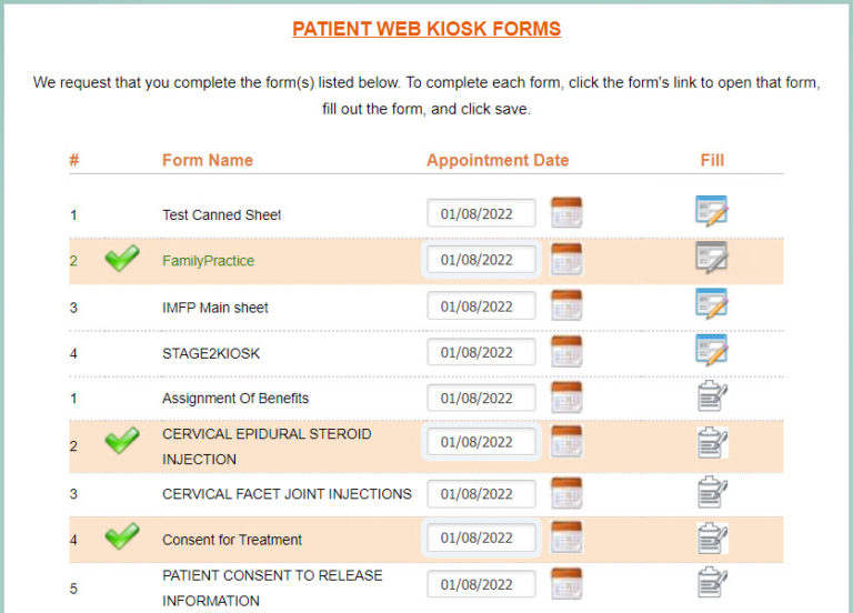 consentFormsGreenTick – PracticeSuite – Help