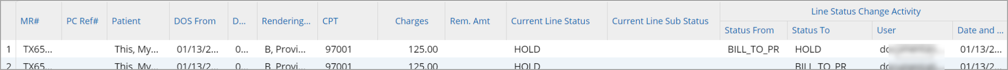 I26. Charge Productivity Report – PracticeSuite – Help