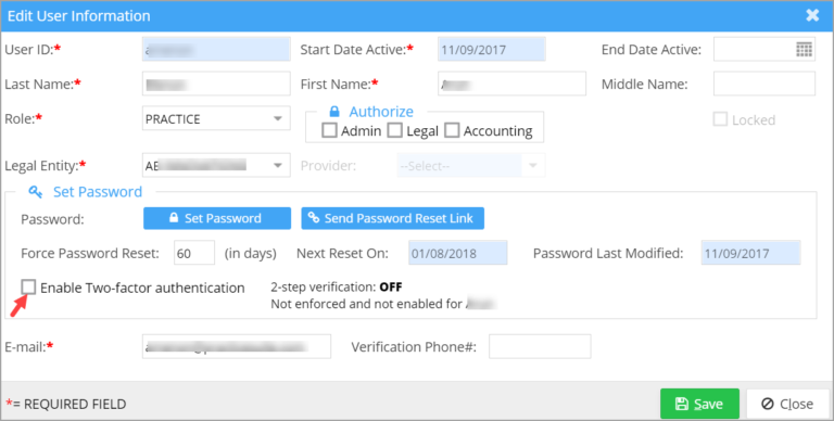 Two-Factor Authentication – PracticeSuite – Help
