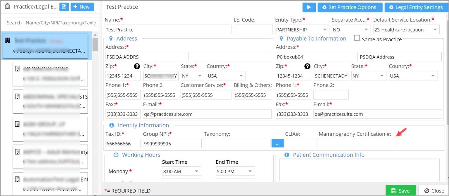 How to Add Mammography# To a Claim? – PracticeSuite – Help
