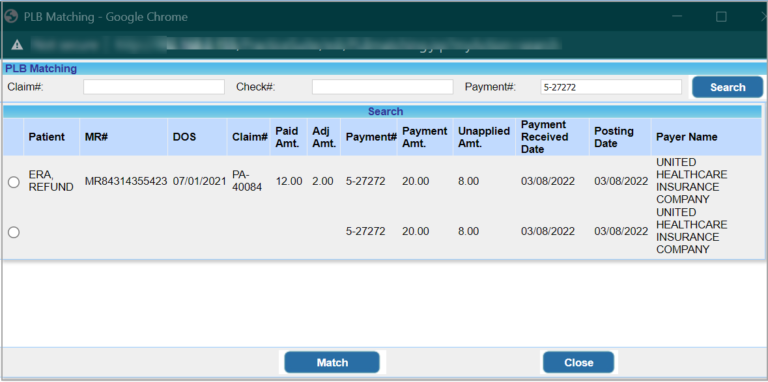 ERA Refund Automation – PracticeSuite – Help