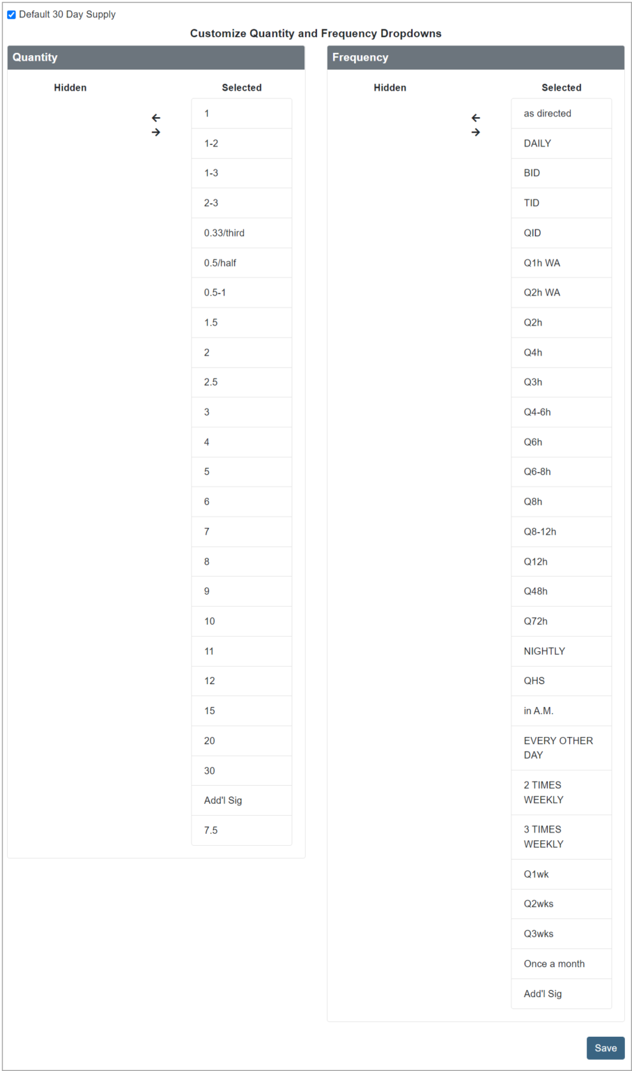 How to Customize the Sig Builder – PracticeSuite – Help