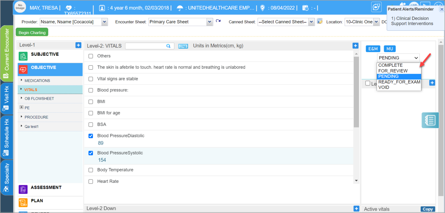 saveChart – PracticeSuite – Help