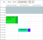 Personalize Schedule Colors – PracticeSuite – Help