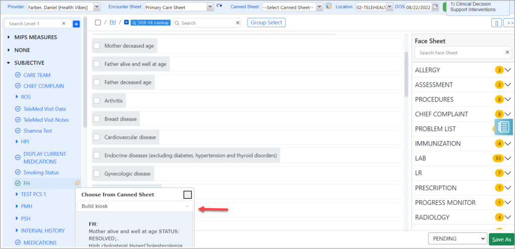 copyfromcanned – PracticeSuite – Help