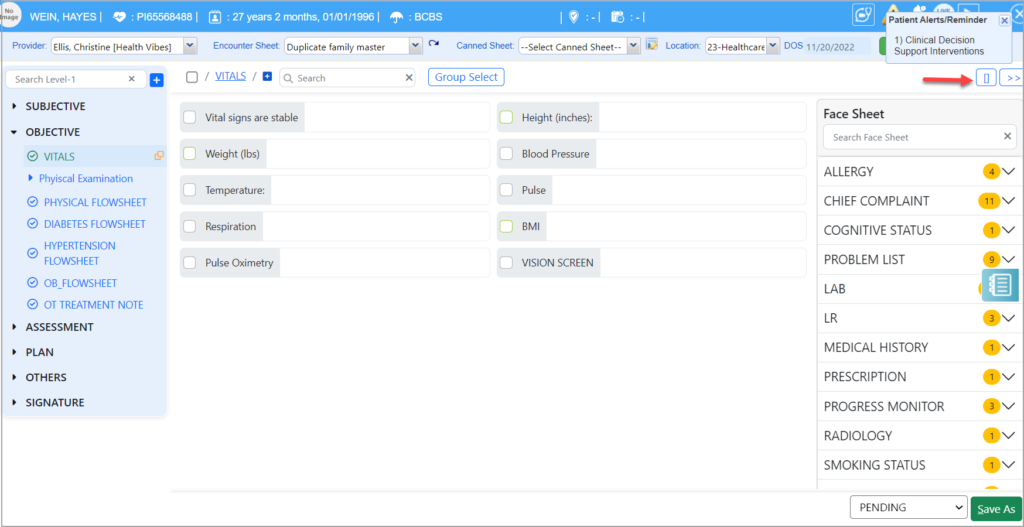 groupdisplay | PracticeSuite - Help