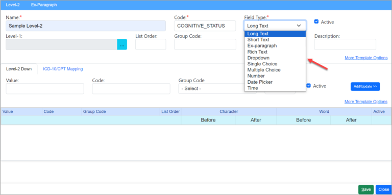 l2create-1 – PracticeSuite – Help