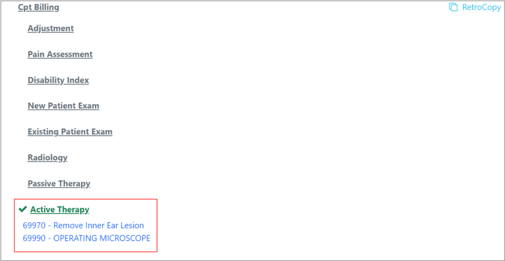 level-2proccode – PracticeSuite – Help