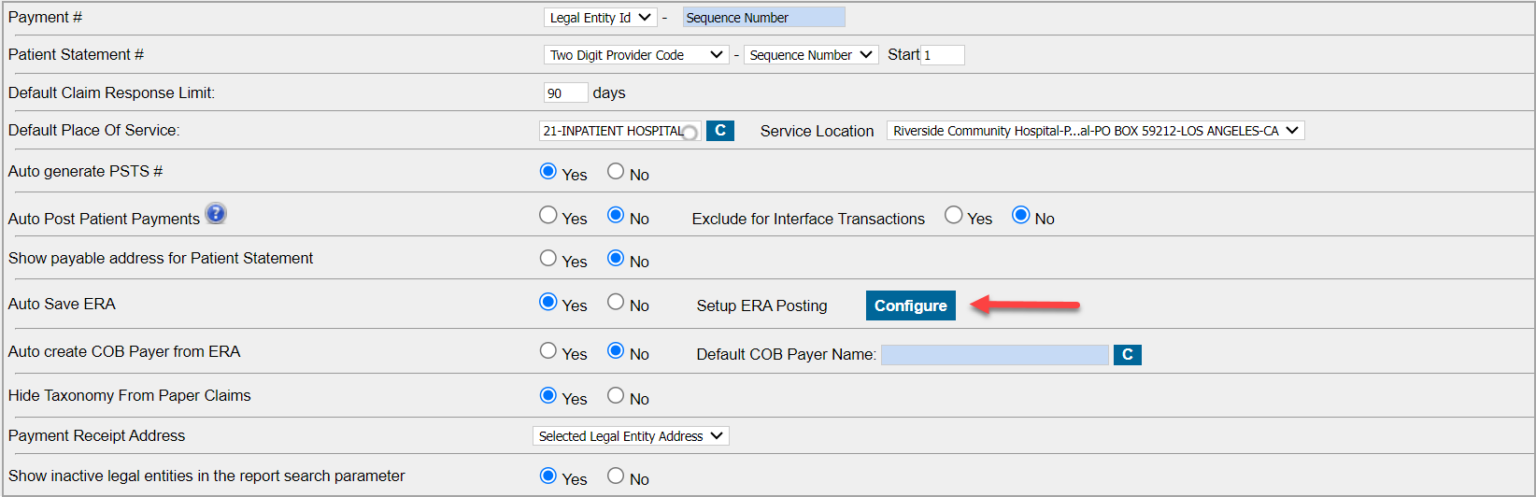 ERA Posting Automation – PracticeSuite – Help