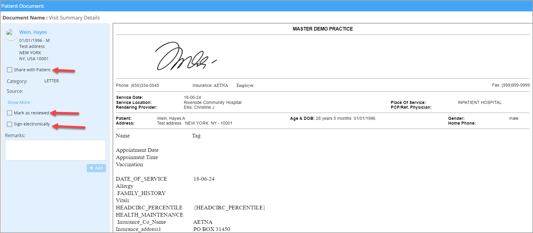 DocESignJun24 – PracticeSuite – Help