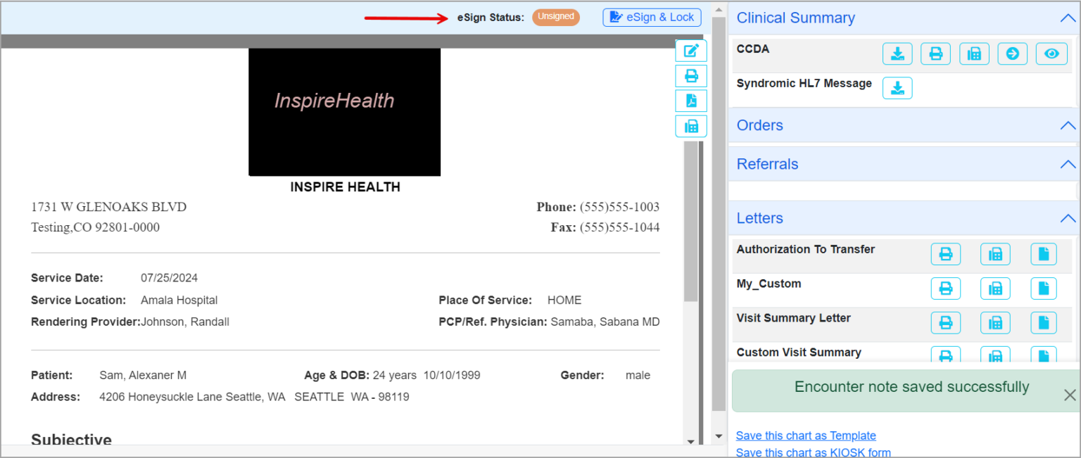 signfromchartingaction – PracticeSuite – Help