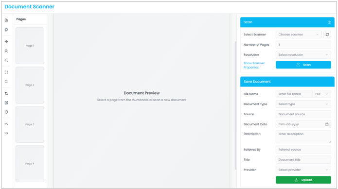 Document Scanning – PracticeSuite – Help